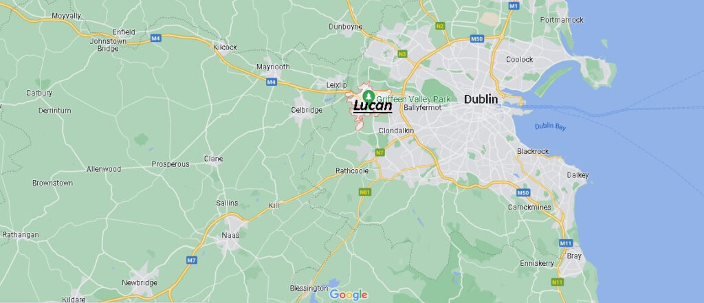 Where is Lucan Ireland? Map of Lucan | Where is Map